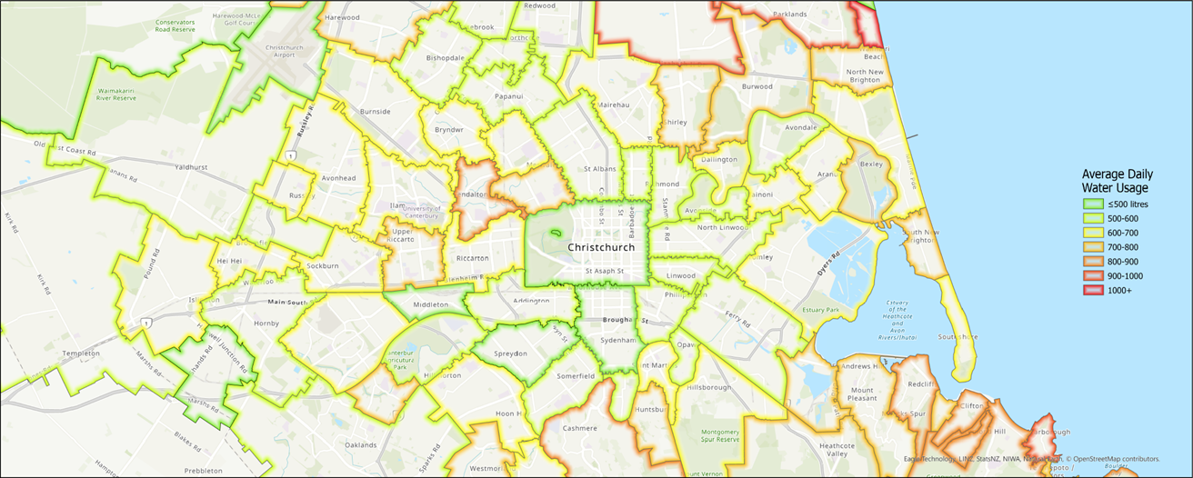 Saving water with open data