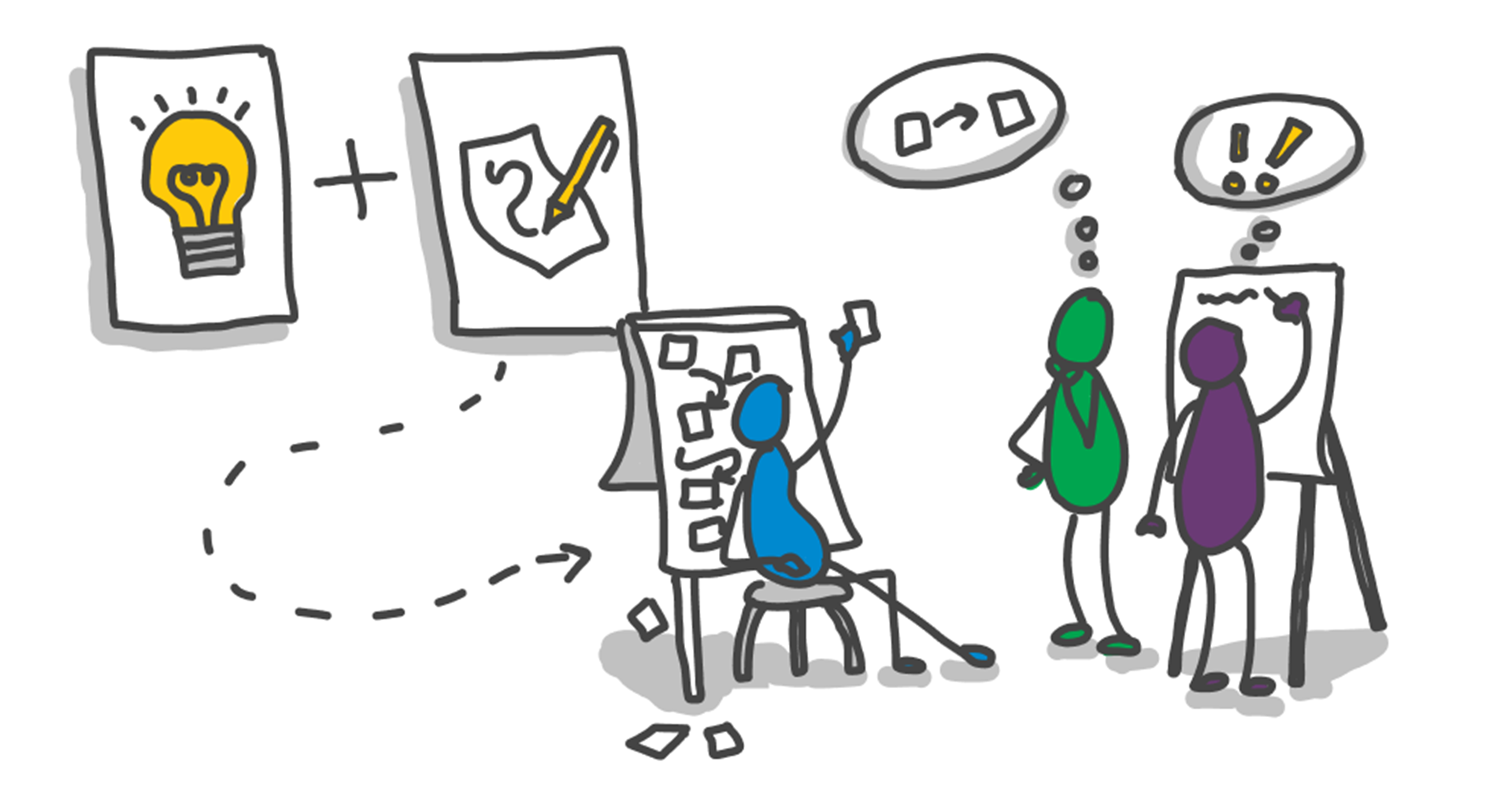 Sketches: The communication secret