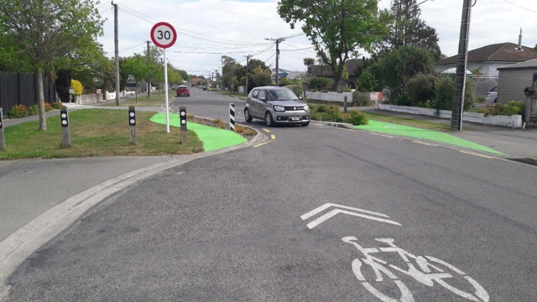 Designing streets for safer speeds